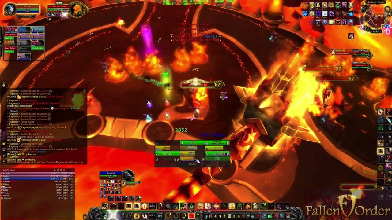 Firelands - Ragnaros 10man // Fallen Order Drakkari-Us - YouTube