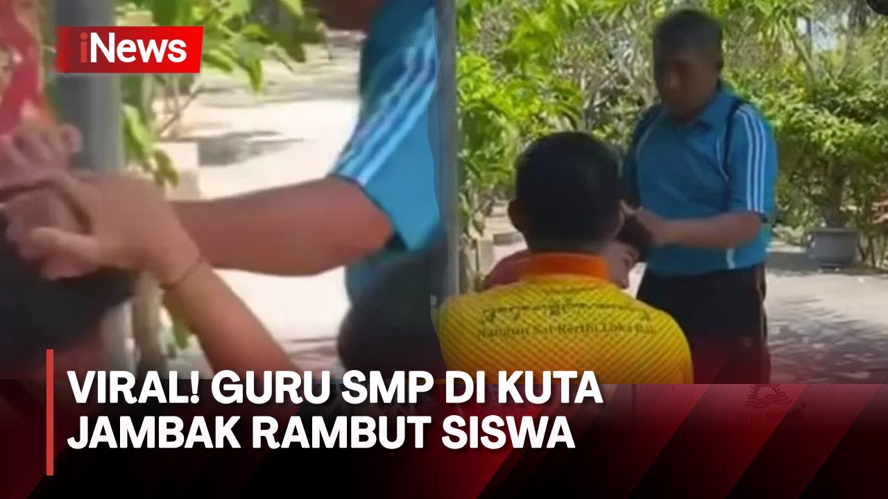 Viral! Dua Guru di Bali Jambak dan Cukur Paksa Rambut Siswa - YouTube