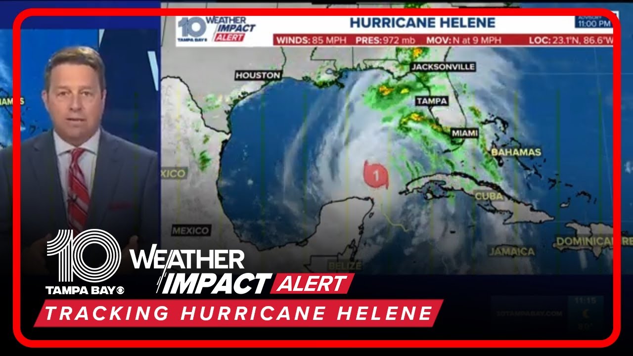 Tropical Update: Hurricane Helene moves closer to Florida, Category 4 ...