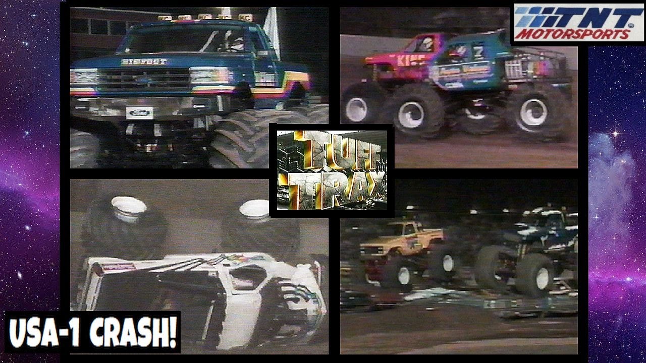 1990 TUFF TRAX! TNT MONSTER TRUCKS, STAFFORD SPRINGS CONNECTICUT! - YouTube