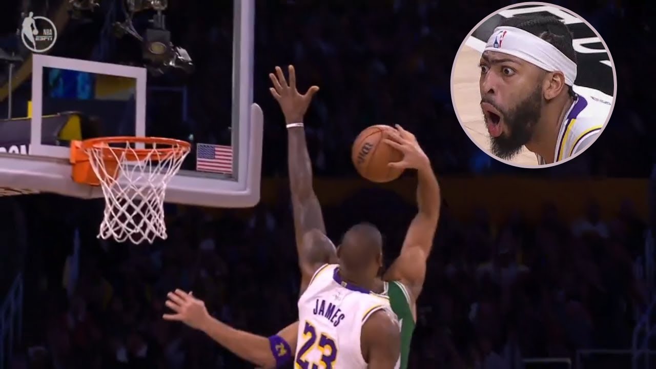 LeBron James with the Chase down block on Tatum 🤯🤯🤯 - YouTube