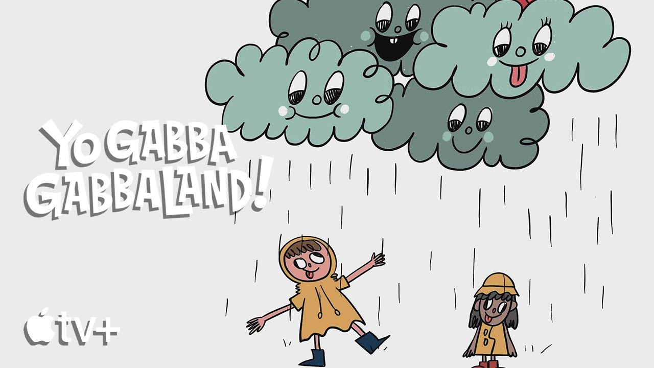 We Love Jumping In Puddles & Being Silly in the Rain | Yo Gabba ...