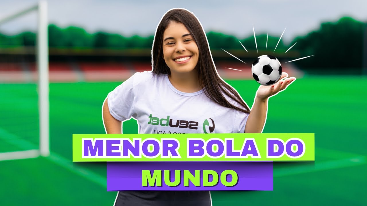 MENOR BOLA DE FUTEBOL DO MUNDO - YouTube