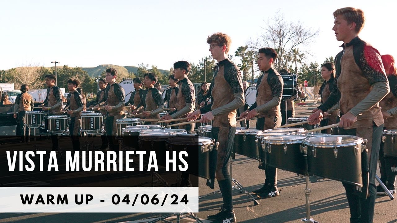 Vista Murrieta HS 2024 - Warm Ups - YouTube