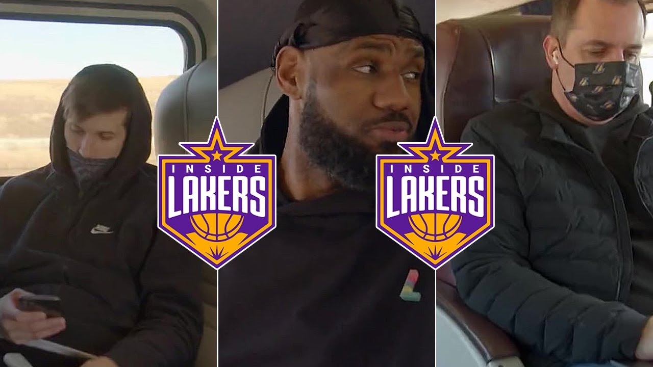 Lakers Video | Behind The Scenes On The Lakers Train Trip - YouTube