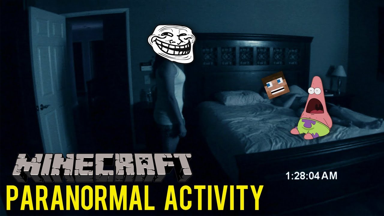Paranormal Activity in Minecraft - YouTube