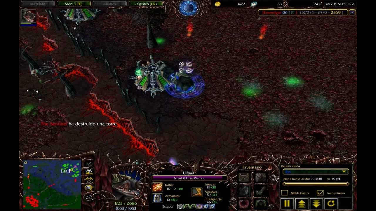 Defence Of The Ancients - Ulfsaar - The Ursa Warrior - Full gameplay ...