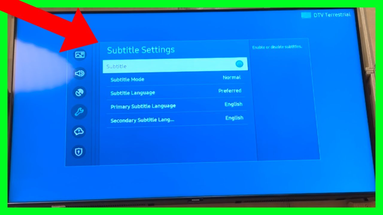 How to Turn Off Subtitles on Samsung TV (NEW UPDATE in 2024) - YouTube