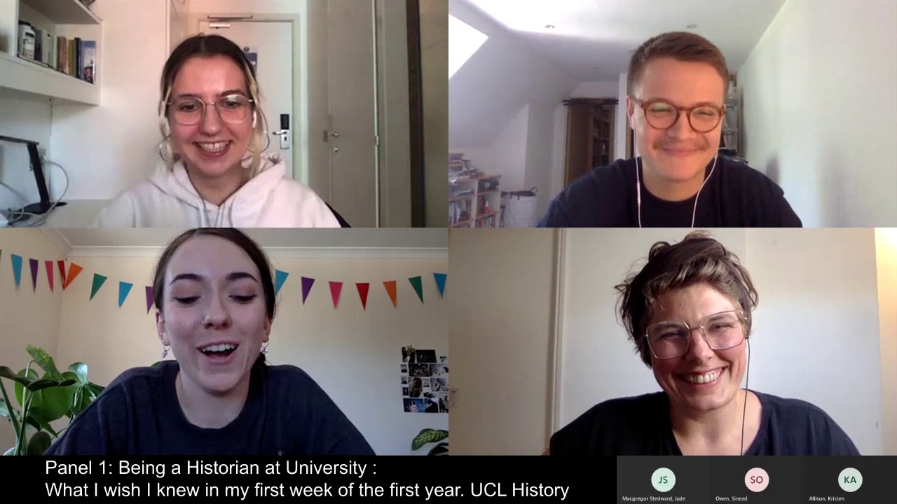 Panel Discussion 1: Being a Historian at University: What I wish I knew ...