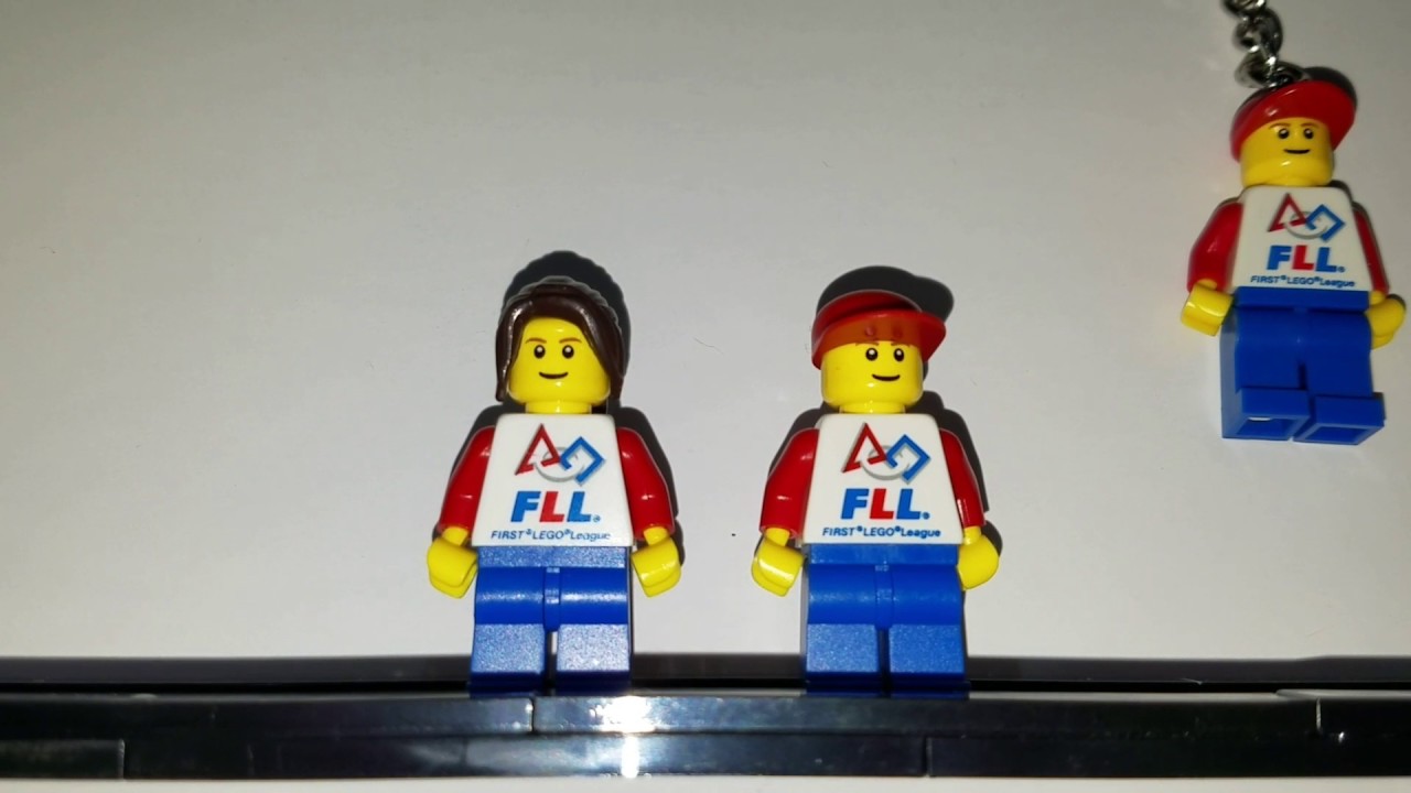Lego First Lego League Boy and Girl Minifigures - YouTube
