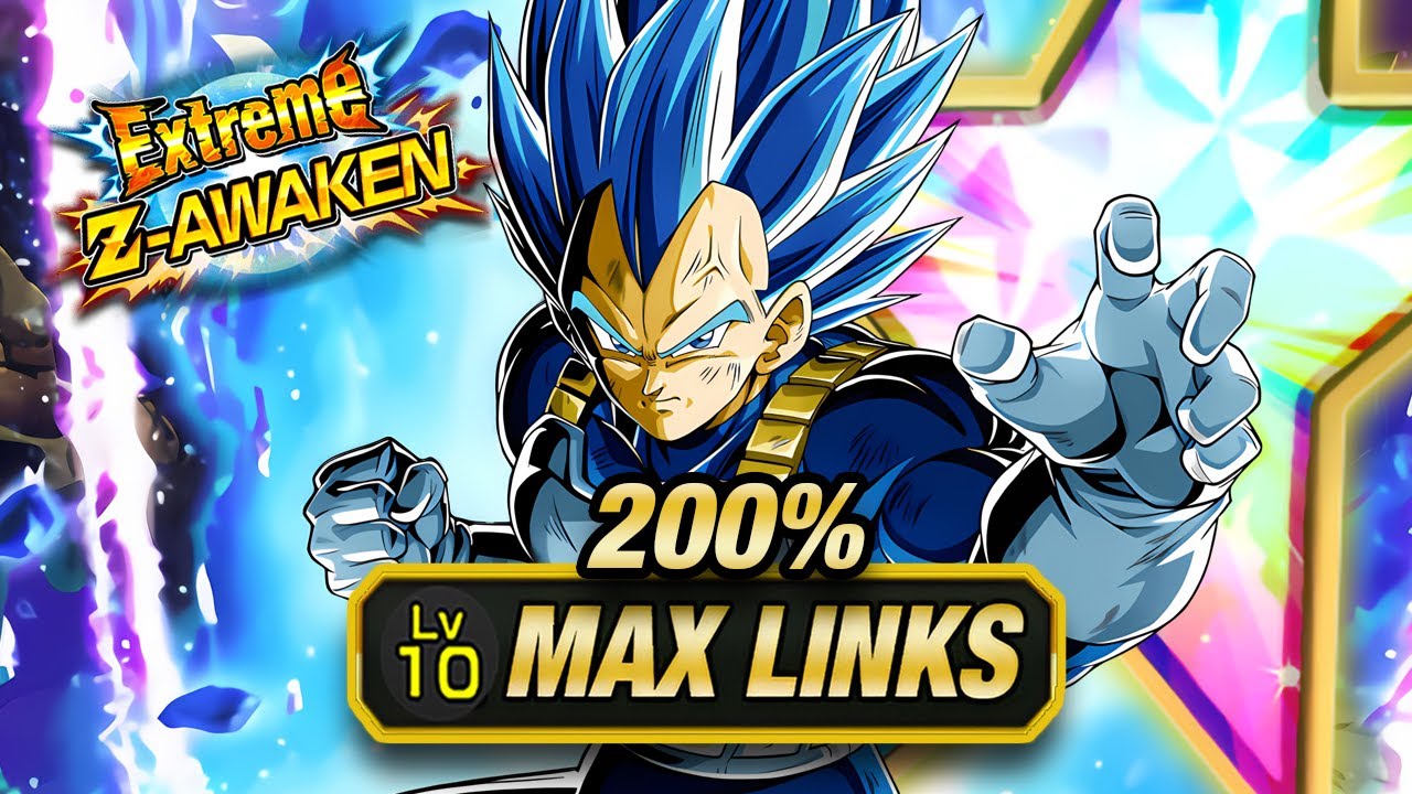 SAIYANS HAVE NO LIMTIS! EZA LR INT EVO BLUE VEGETA 100% MAX LINKS 200% ...