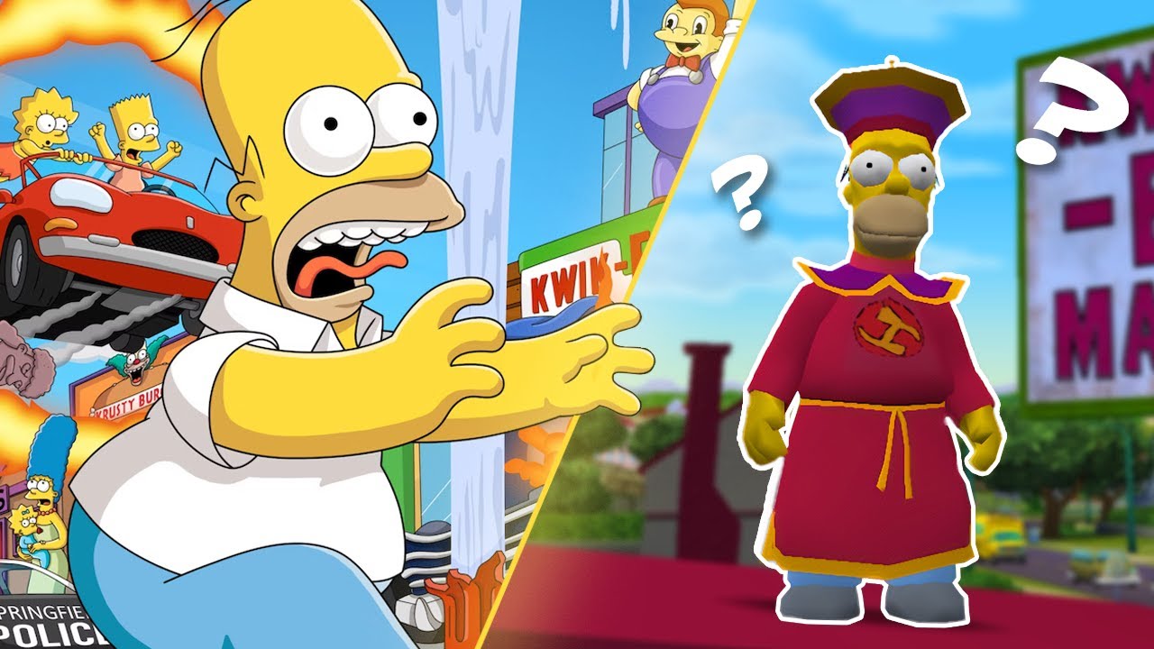 Revealing Secret Animations in Simpsons: Hit & Run | The Chosen One ...