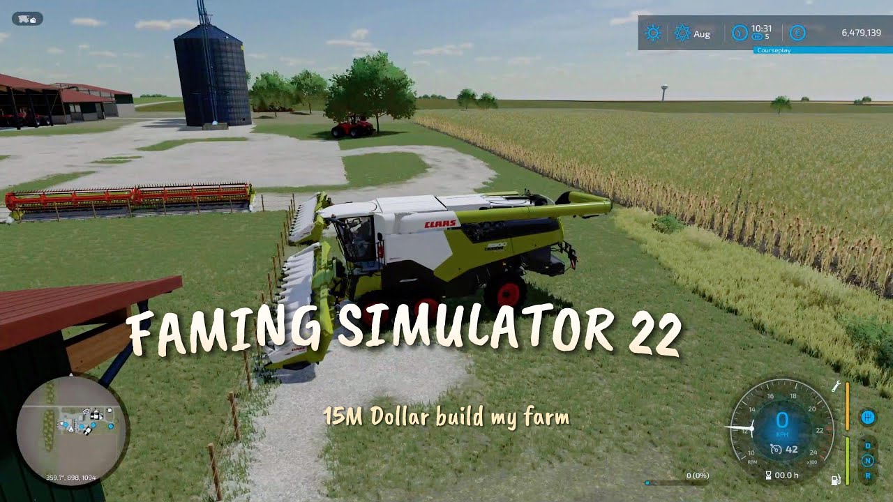 Fs22 | 15M Dollar build my farm #fs22 - YouTube