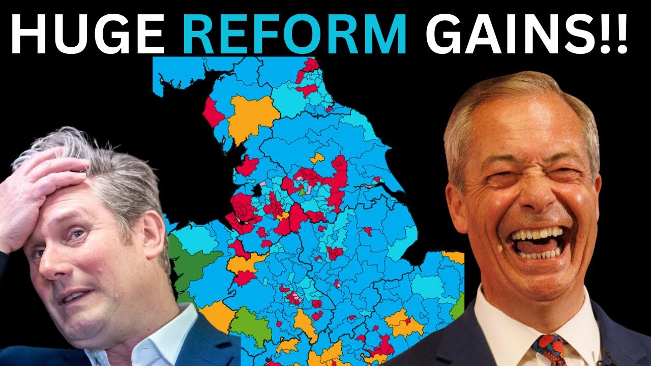 Reform SURGE Again!! CRUSHING New Poll shows Labour in THIRD!! Plus: By ...