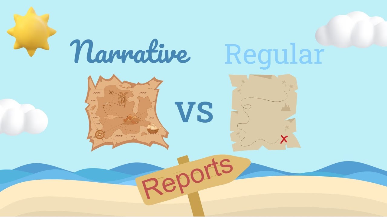 Narrative vs Regular Report Webinar - YouTube