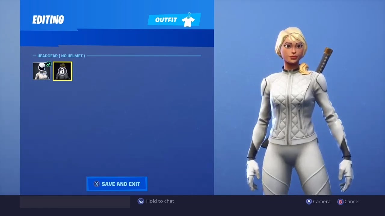 Fortnite - Unmasked Whiteout Skin - YouTube