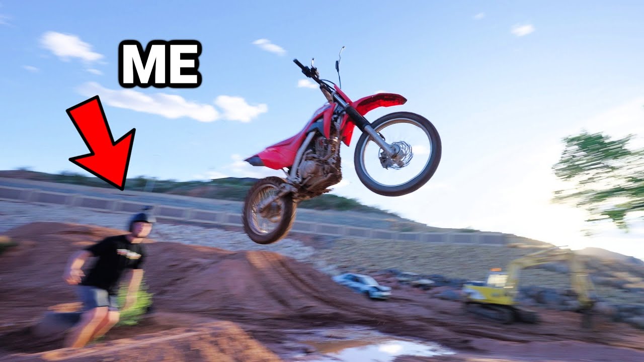 I Accidentally GHOST Rode My New Dirt Bike... - YouTube
