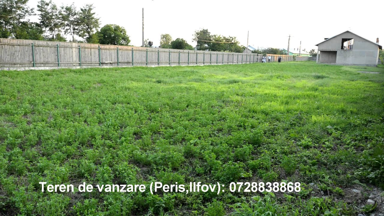 Vand teren in Peris - YouTube