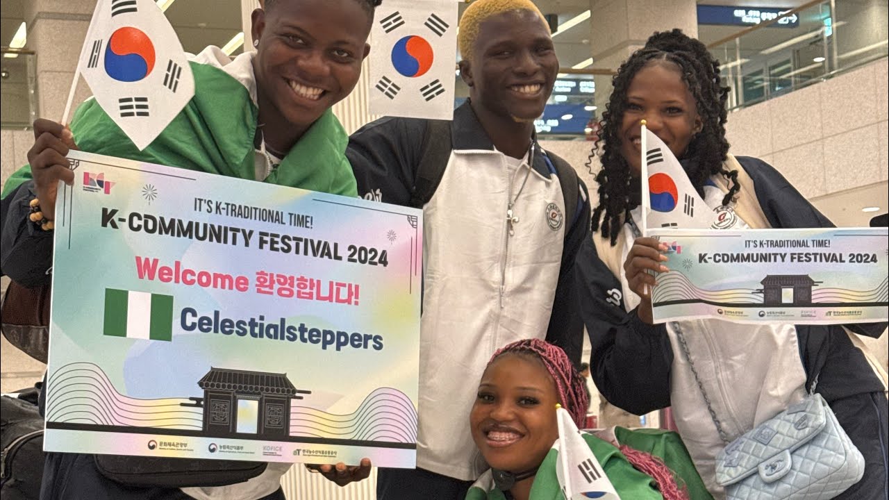 CELESTIAL STEPPERS Arrival in South Korea 🇰🇷 - YouTube
