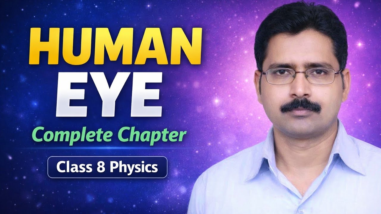 Human Eye Full Chapter | Class 8 Physics | Structure, Defects ...