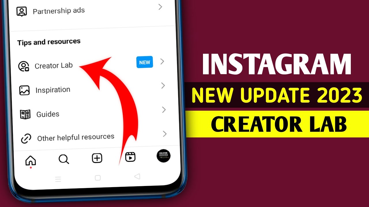 Instagram new update || Instagram Creator Lab update 2023 || Creator ...
