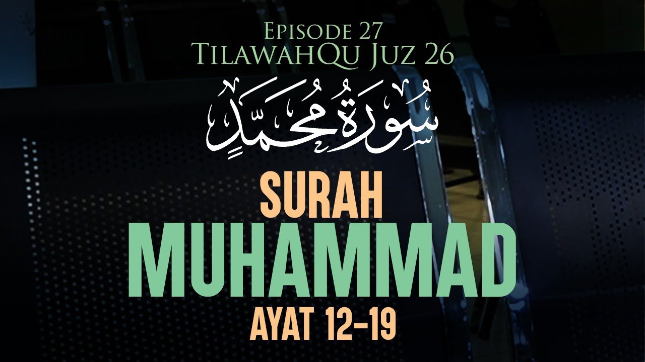 Surah Muhammad Ayat 12 19 Episode 27 TilawahQu Surah Pilihan