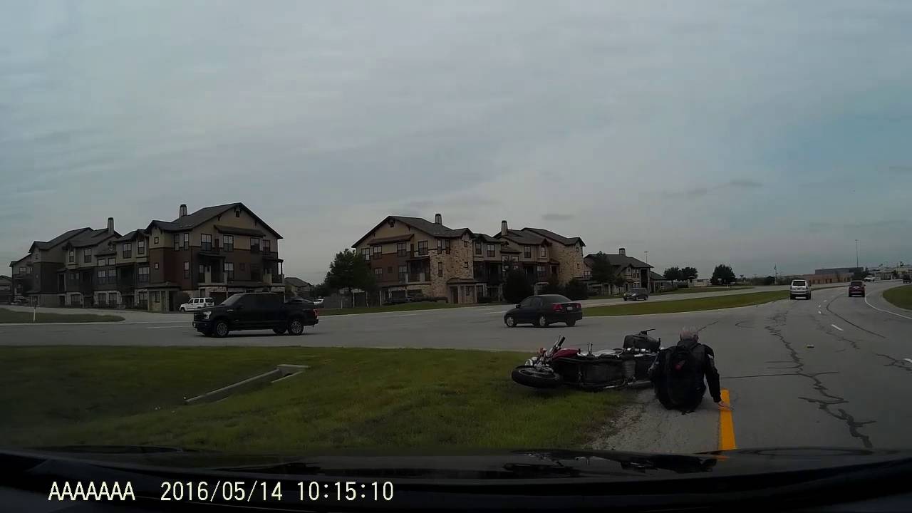 Motorcycle Lay Down - YouTube