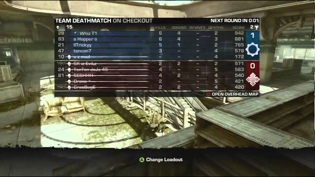 Gears Of War 3 Road To Rank 100 Map 35 - YouTube