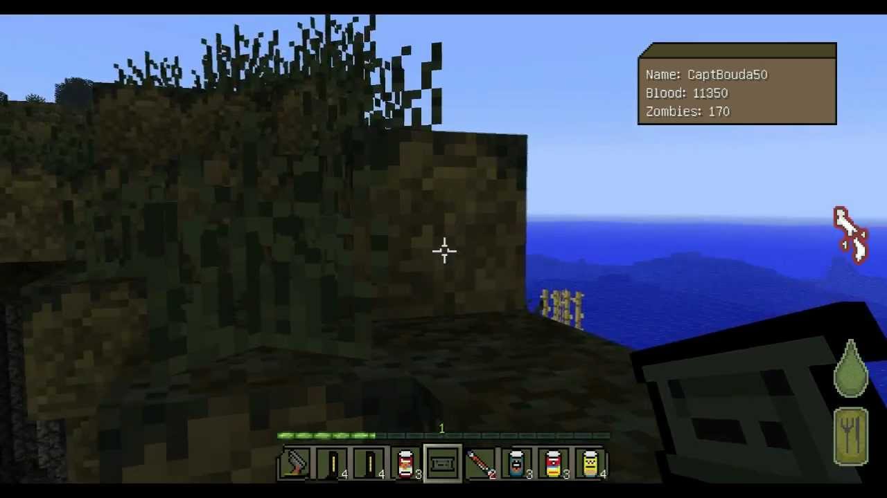 Minecraft : Présentation du mod DayZ - YouTube