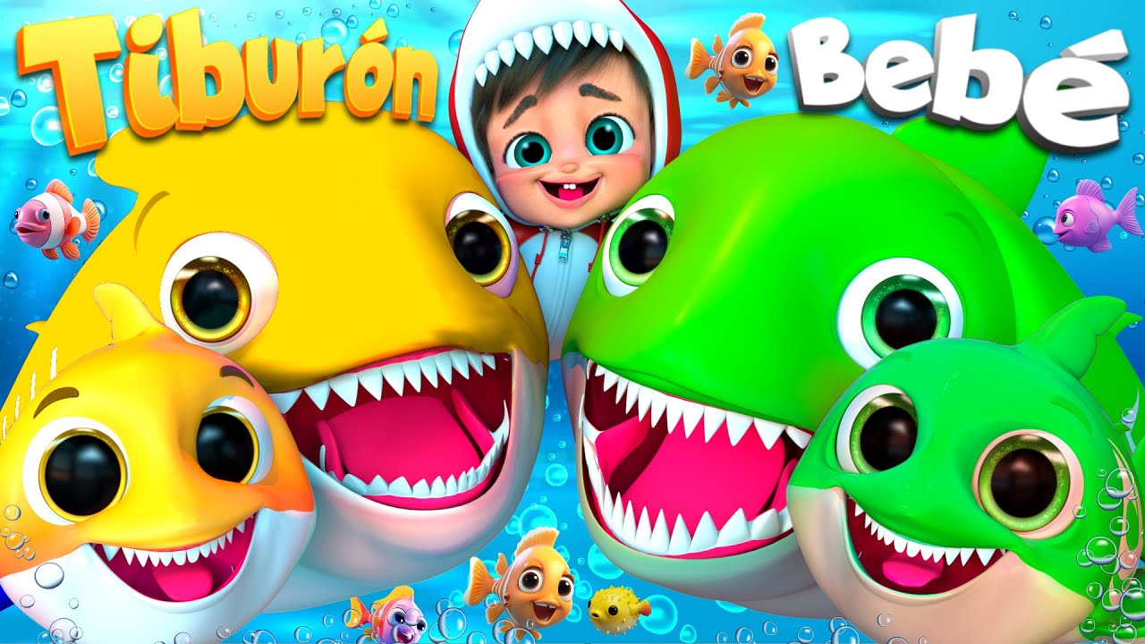 Bailamos con el Tiburón Bebé｜Rimas Rnfantiles para Bebes｜Vanilla ...