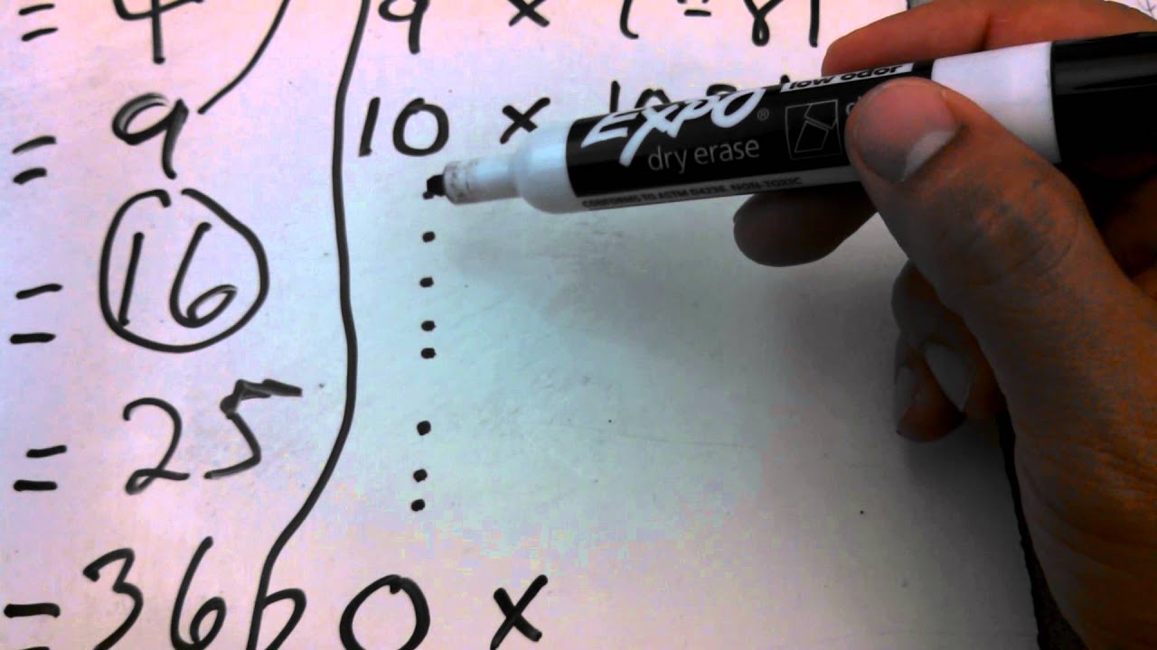 Perfect Square in Spanish - YouTube