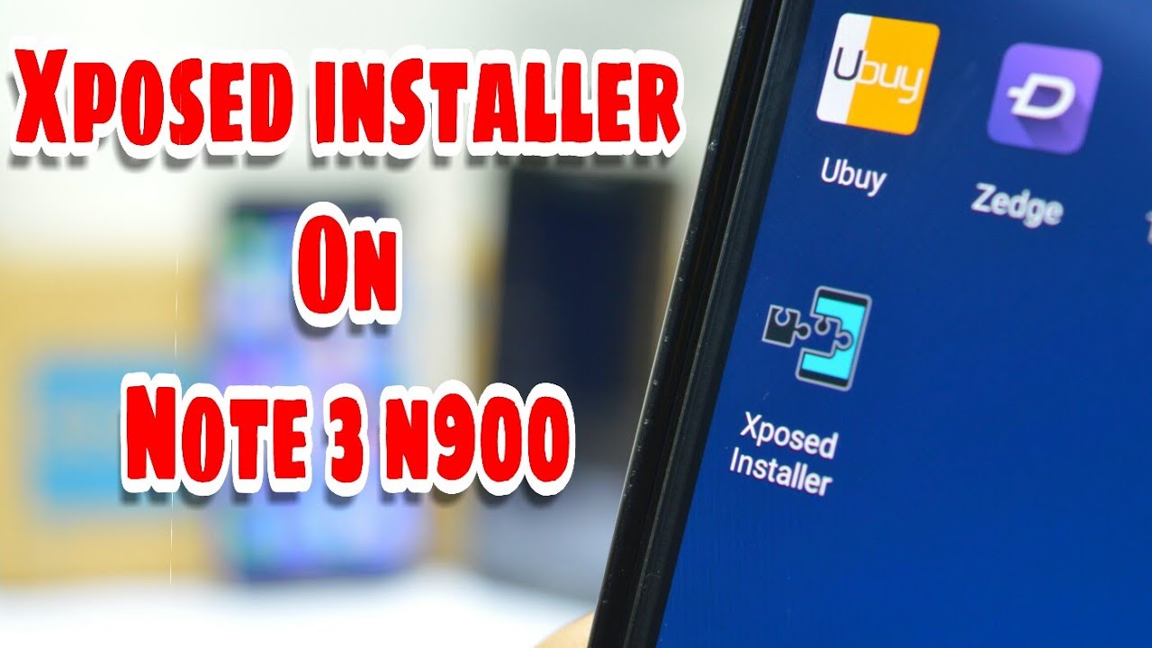 How to install Xposed Installer on Note 3 N900 - YouTube