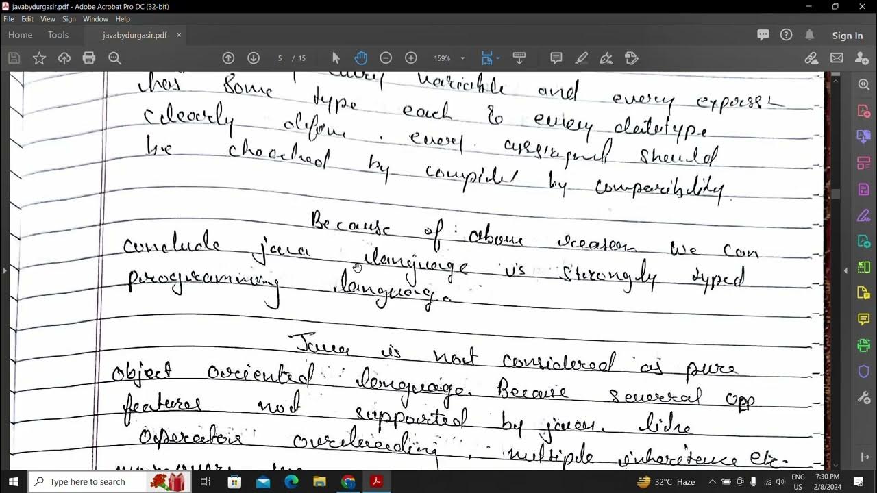 All programming fundamental notes and durga sir explained java notes ...