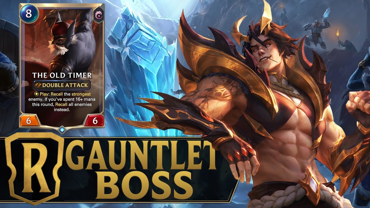 This Deck Is Broken In Gauntlet - Sett Trundle Deck - Legends of Runeterra Eternal - YouTube
