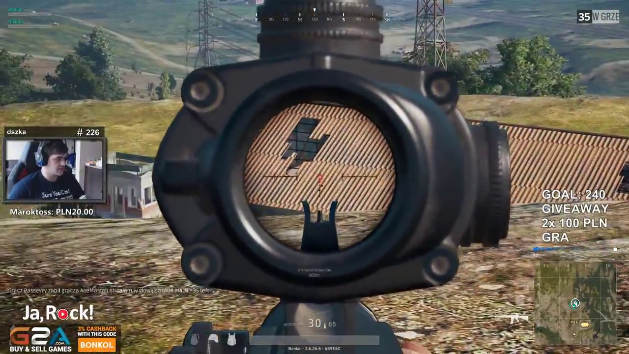 UWAGA GRANAT - Playerunknown's Battleground / 22.09.2017 (#3) - YouTube