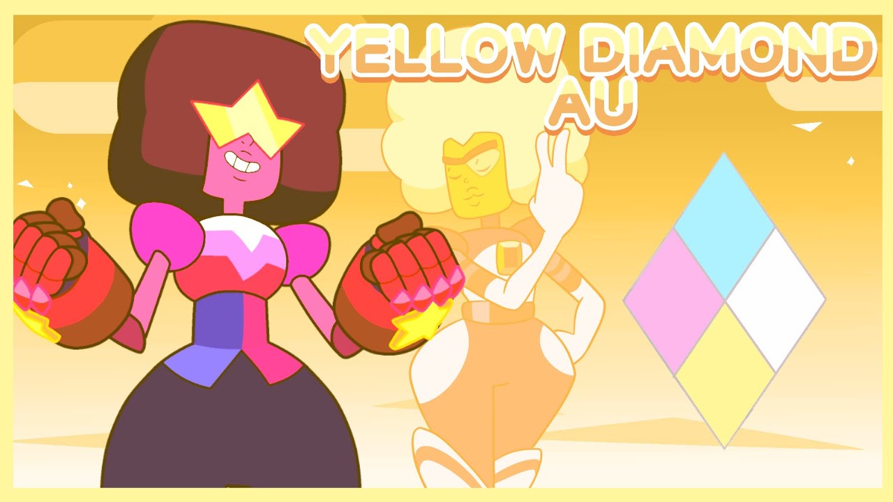 YELLOW DIAMOND AU: Garnet | REDESIGN | Hessonite | blue Quartz - YouTube