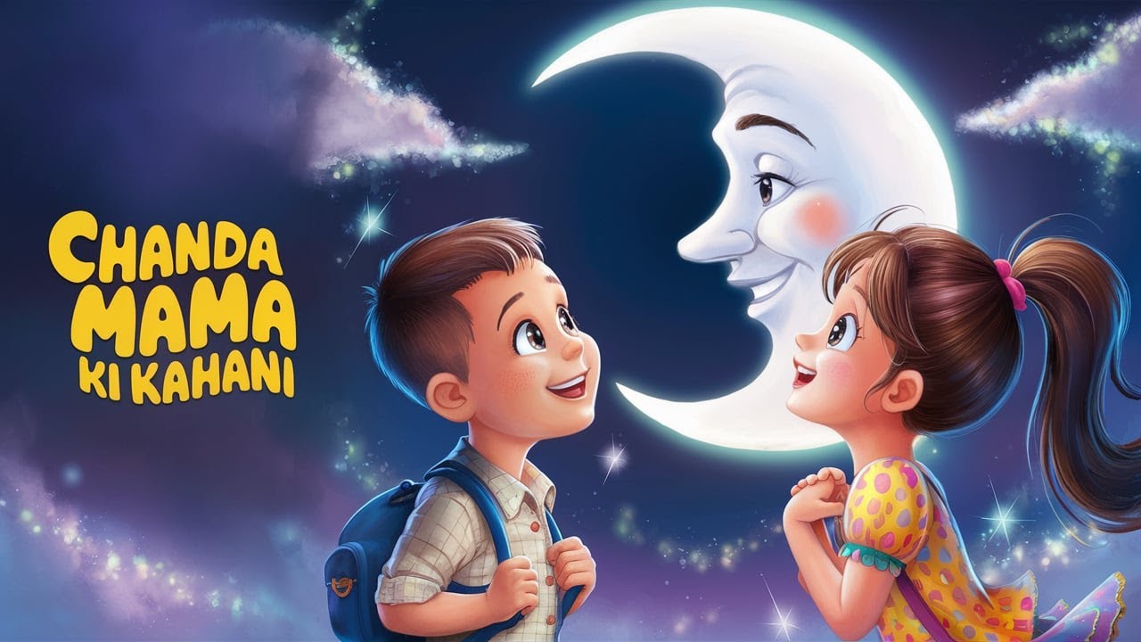 चंदा मामा की कहानी | Chanda Mama Ki Kahani | Moral Story | Kids Story | Hindi Kahaniya - YouTube