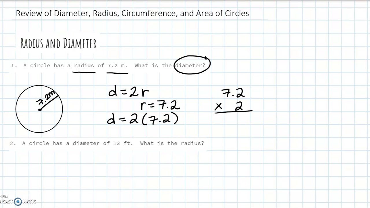 Diameter And Radius YouTube diameter-and-radius-youtube