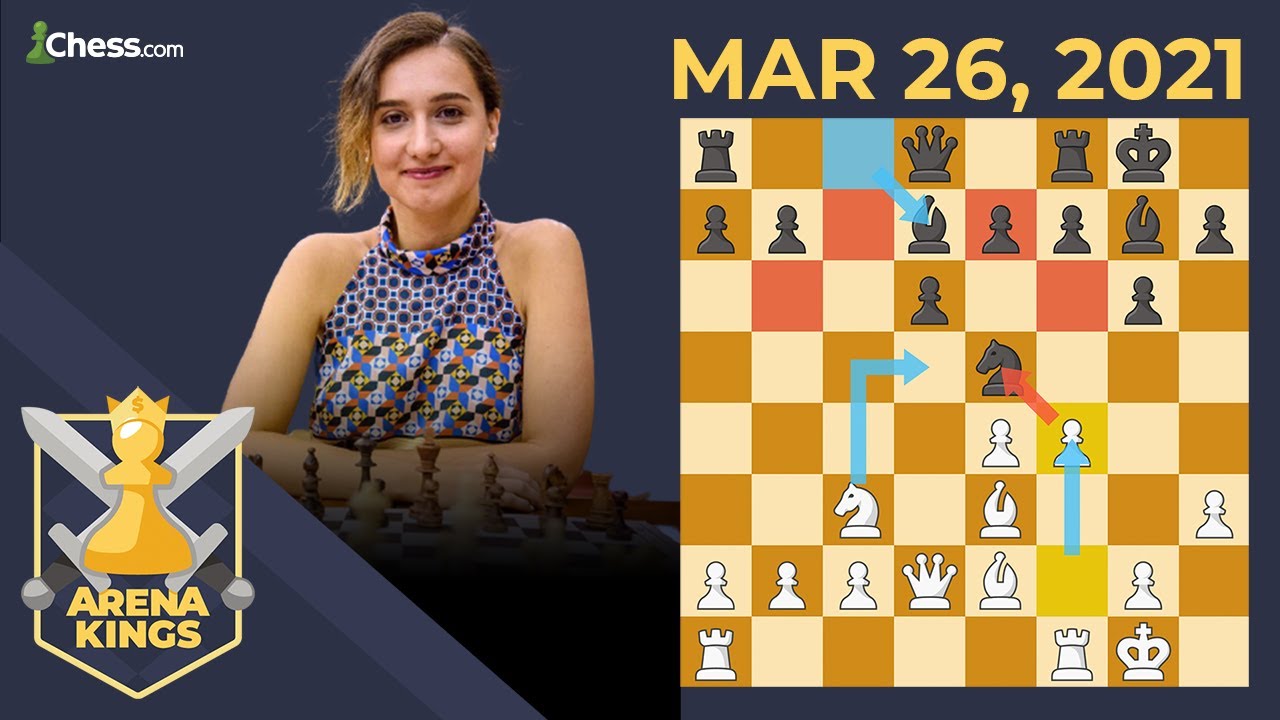 Friday Night Arena Kings with Host WGM Keti Tsatsalashvili! - YouTube