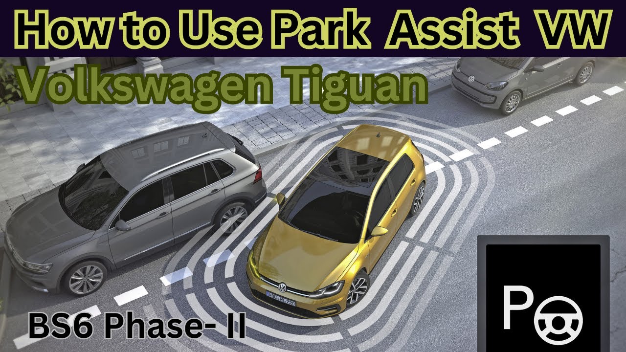 Volkswagen Tiguan Park Assist Feature // Auto Pilot Feature in ...