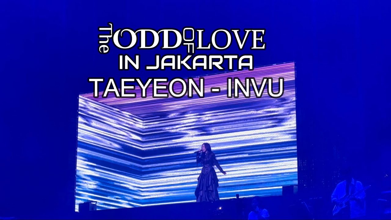 Taeyeon - INVU @TAEYEON CONCERT TOUR 2023 - ‘The ODD Of LOVE’ in ...