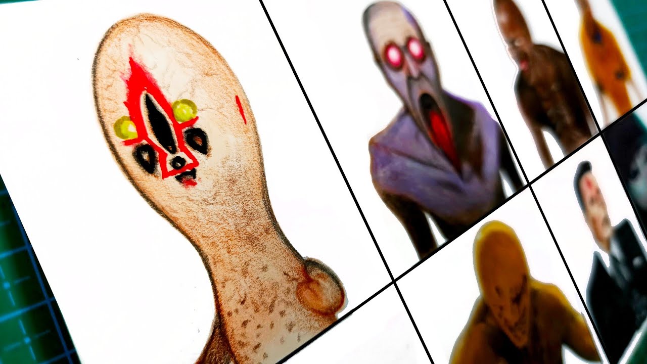 Drawing Most Terrifying SCP Entities | SCP-173, SCP-096 & More - Which ...