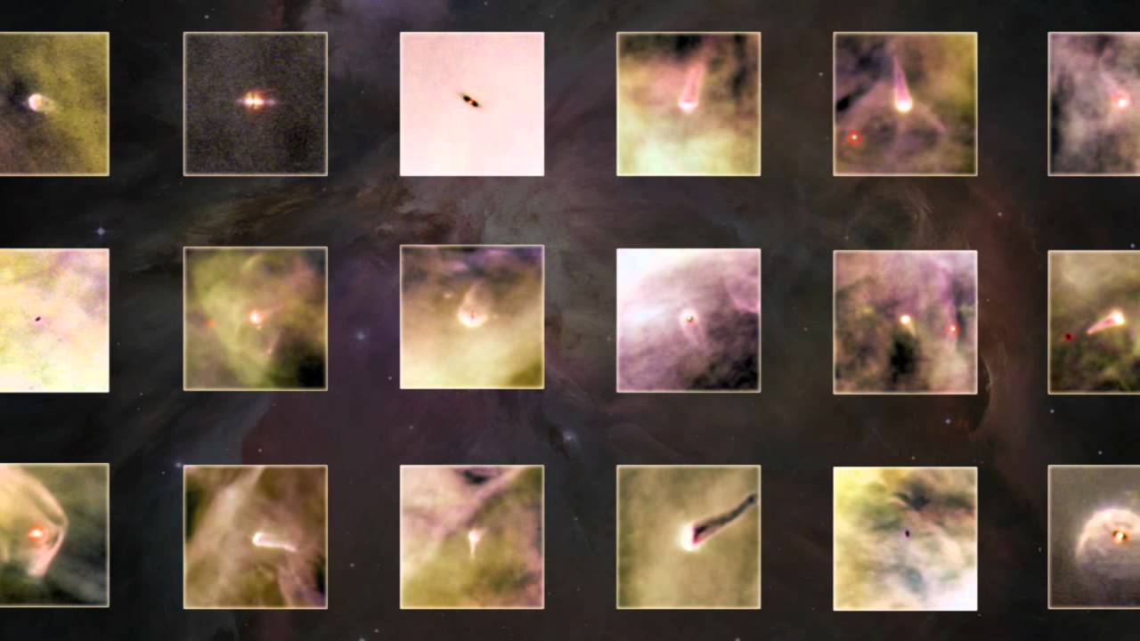 Born in Beauty: Proplyds in the Orion Nebula - YouTube