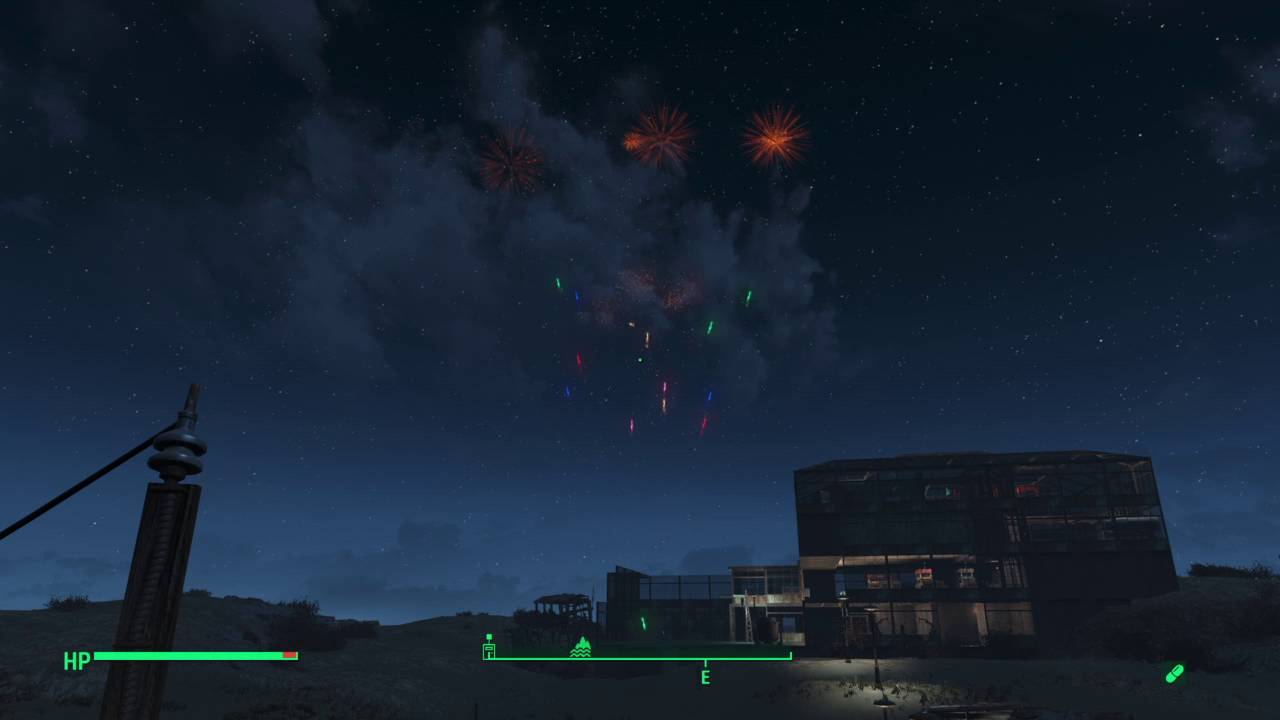 Fallout 4 fireworks test #2 - YouTube