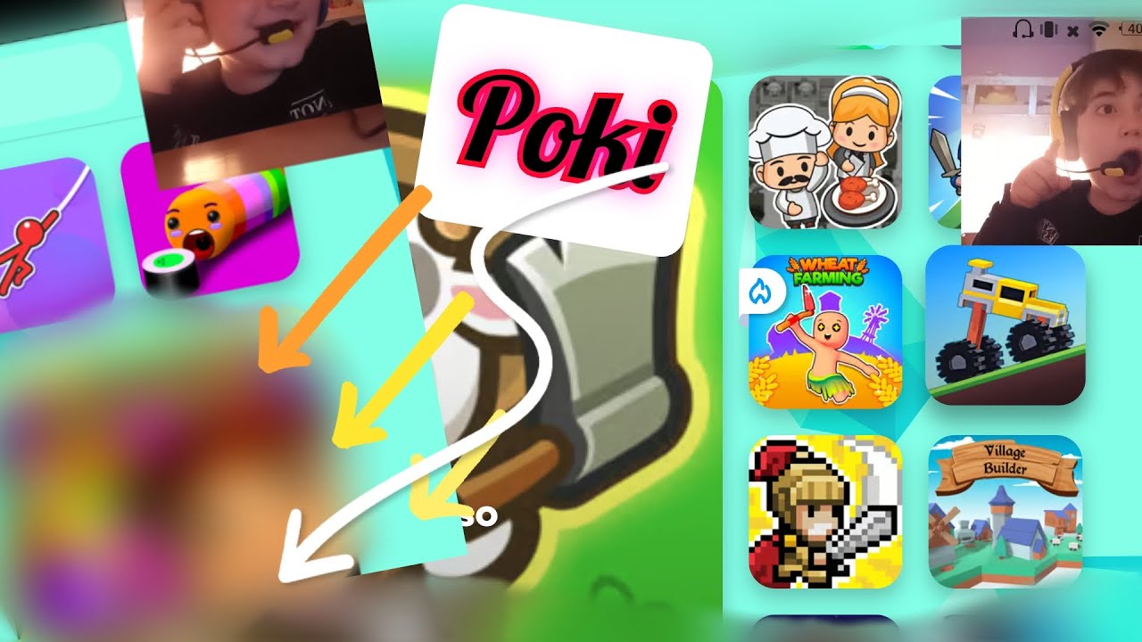 Ho giocato ad alcuni GIOCHI GRATIS su " POKI " - YouTube