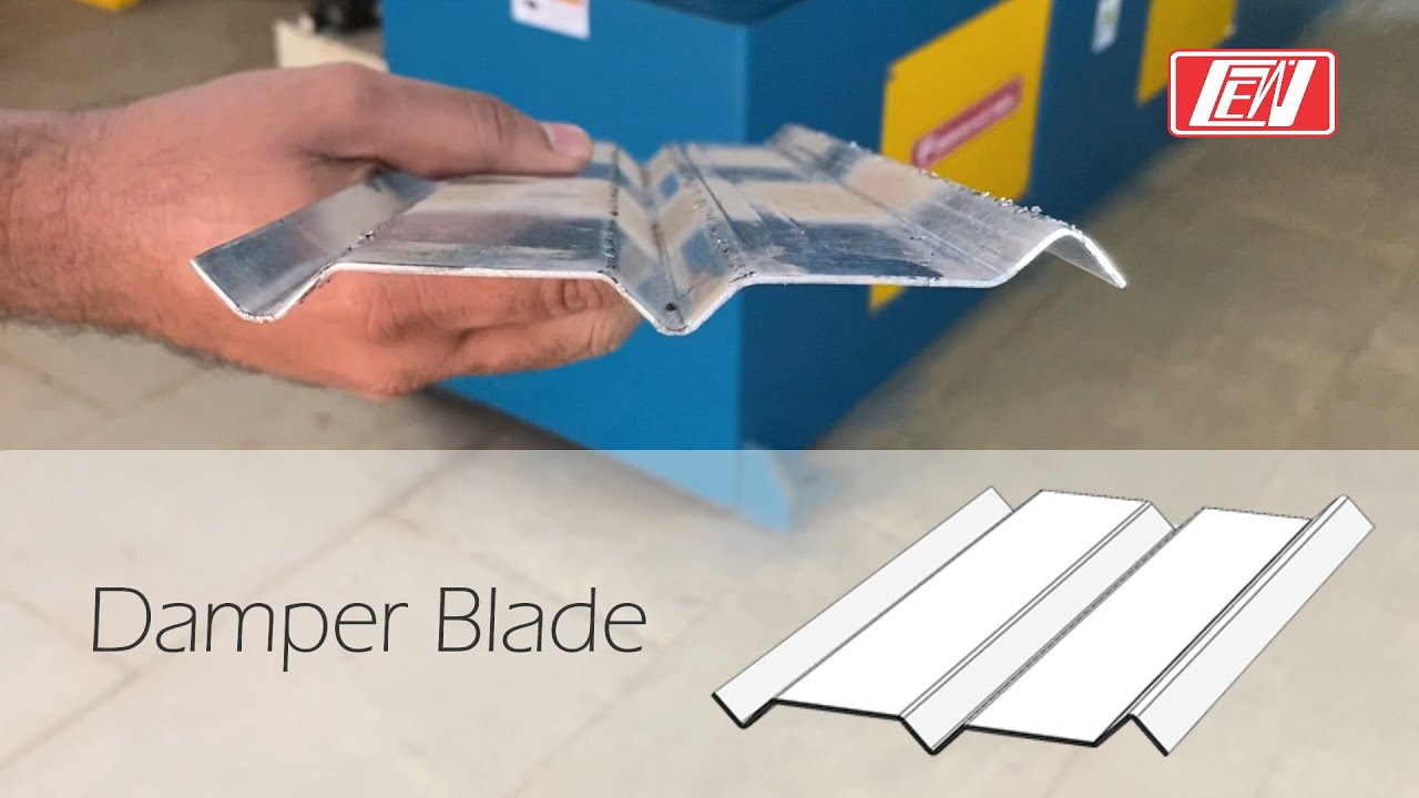 DAMPER BLADE ROLL FORMING MACHINE VCD DAMPER BLADE ROLL FORMING MACHINE ...