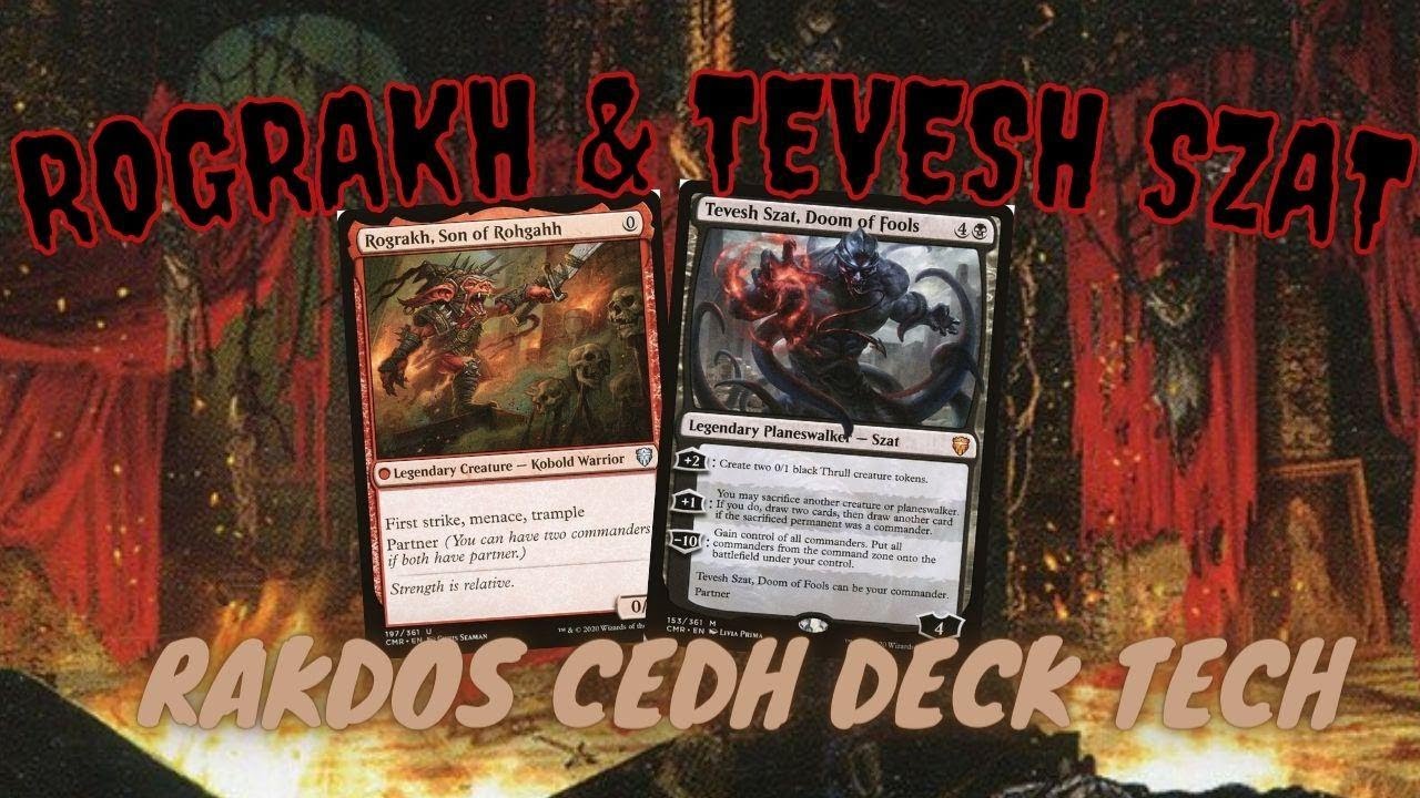 EXPLOSIVE SPEED 🔥⛈ | Tevesh Szat & Rograkh | Rakdos cEDH deck tech with ...
