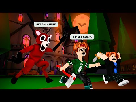 99 NIGHTS IN BROOKHAVEN 🌳 🦌(ROBLOX Brookhaven 🏡 FUNNY MOMENTS)