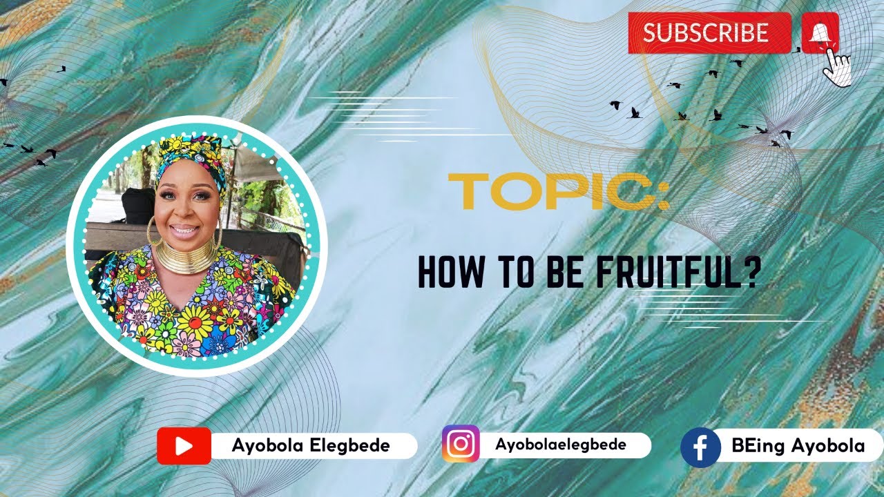 How To Be Fruitful | Word and Worship - YouTube