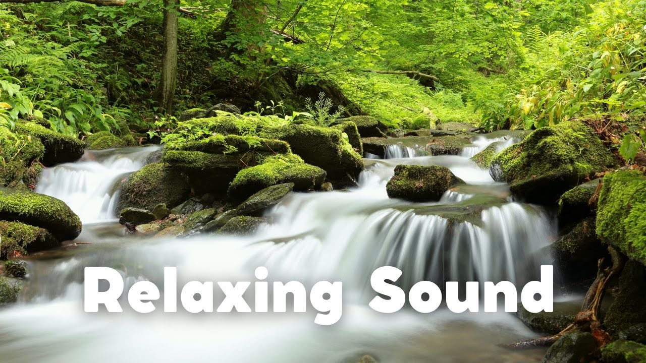 The Sound of Running Water - Natural White Noise for a good night's ...